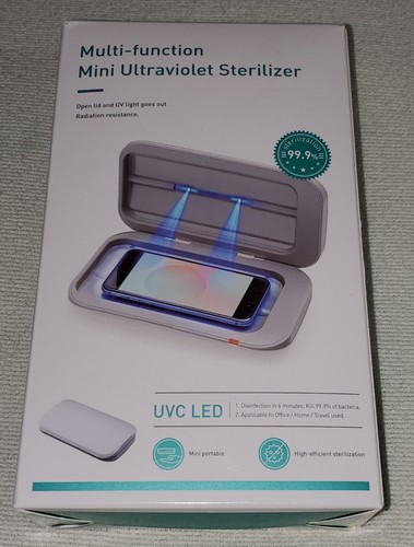 Multi-function Mini Ultraviolet Sterilizer for your phone 99% Sterilization-NEW | eBay