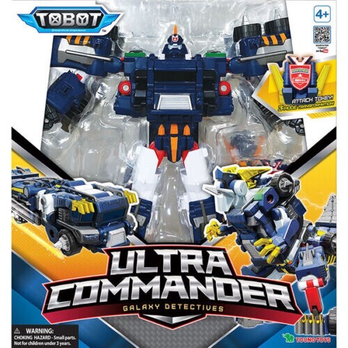 Tobot V Ultra Commander Transforming Robot Young Toys Action Figure New ...