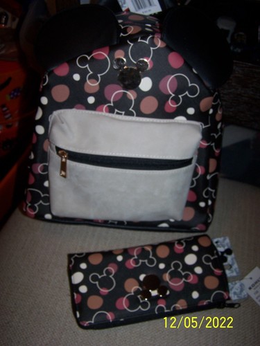Mickey Mouse Mini Backpack & Wallet | eBay