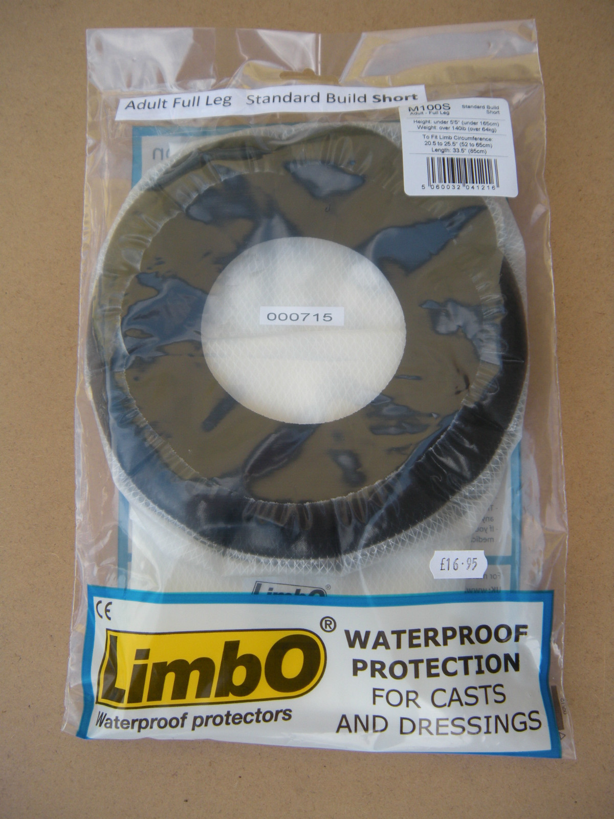 Limbo Leg Protector - Various sizes. Waterproof Protection for Casts ...
