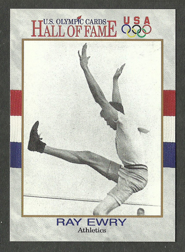 1991 Ray Ewry Athletics US Olympics Hall of Fame #13 | eBay