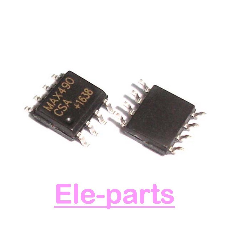 10 PCS MAX490CSA SOP-8 MAX490 SMD8 Low-Power, Slew-Rate-Limited ...
