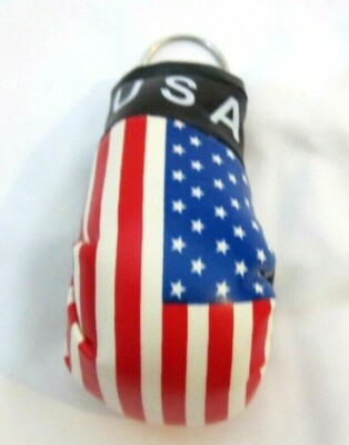 Unisex 3" USA Boxing Glove Plush Keychain to honor your country-Brand ...