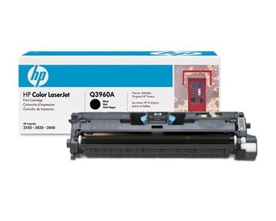 HP Color LaserJet Q3960A Black Toner Cartridge | eBay