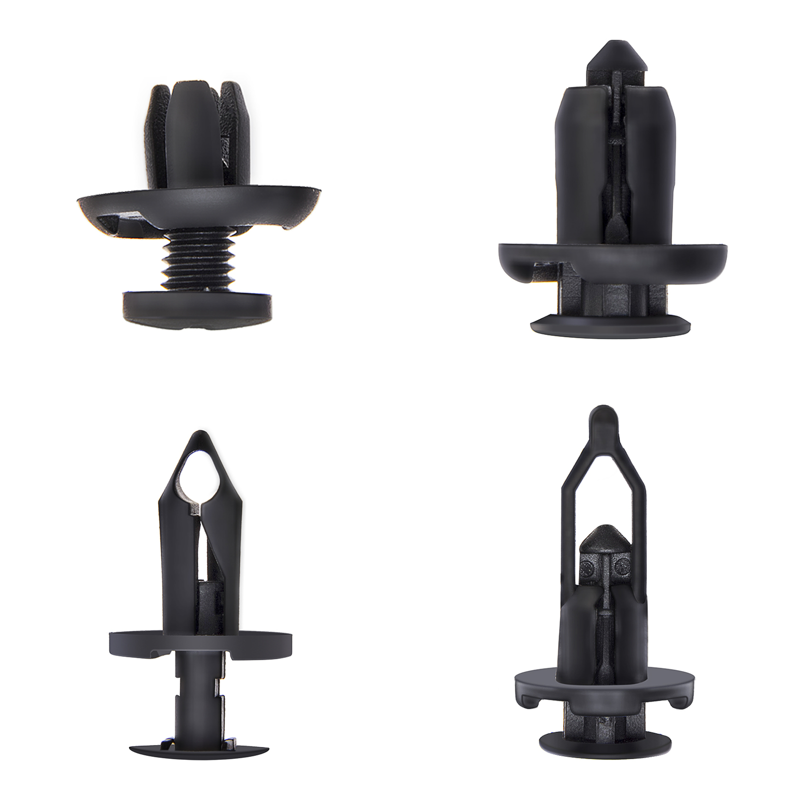 40pcs Plastic Car Trim Body Clips Kit Rivets Retainer Auto Panel Bumper ...