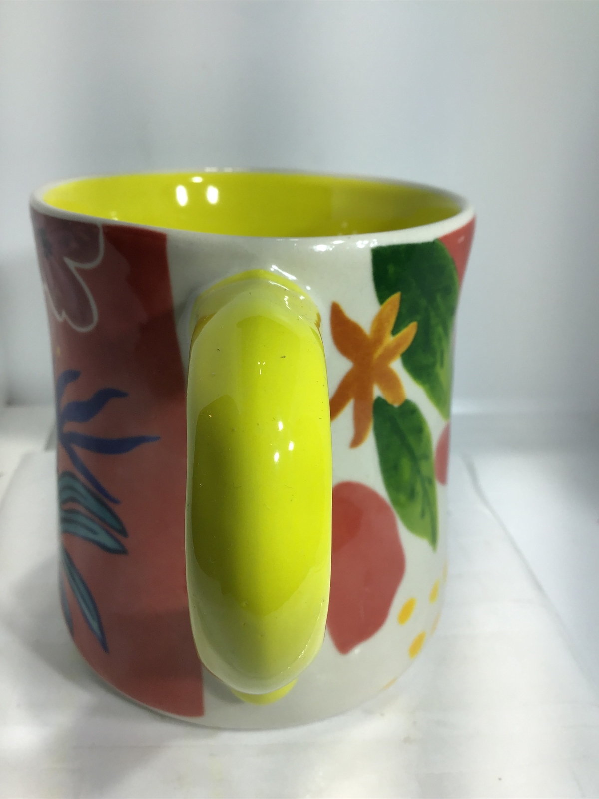 TROPICAL HABITAT COFFEE MUG. TROPICAL GARDEN MUG. Art Deco Mug. B189 | eBay