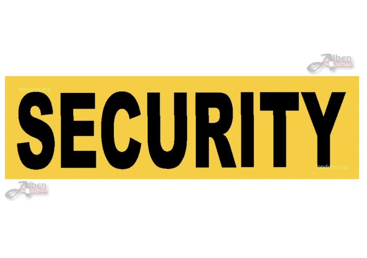 MAGNETIC SECURITY REFLECTIVE NUMBER PLATE SIZE SIGN Or Send Us Your Own ...