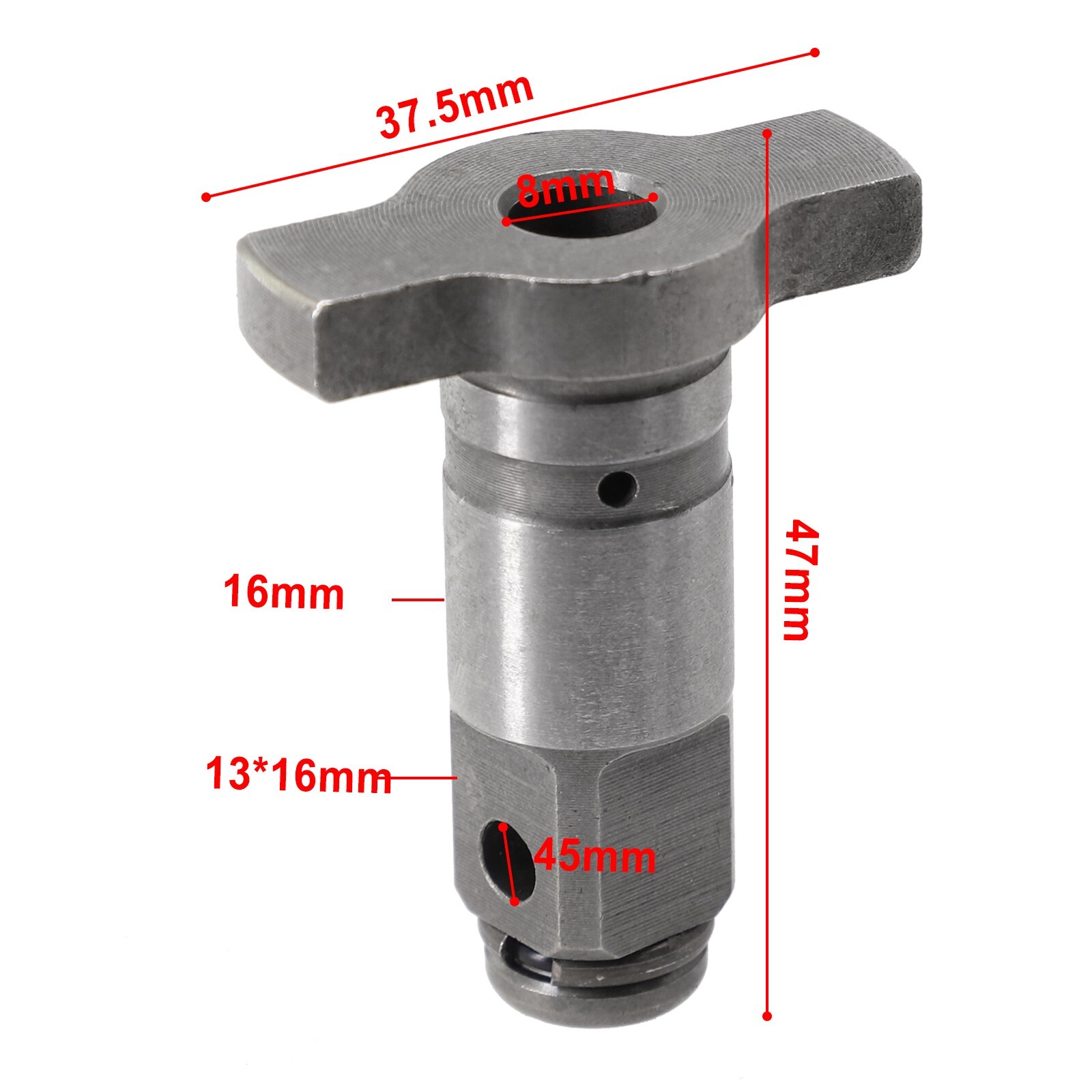 Fine Workmanship Household Spindle Anvil Accessories Metal Silver WU268 ...