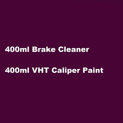 VHT High Temperature Caliper Paint 400ml Aerosol & Brake Cleaner PURPLE ...