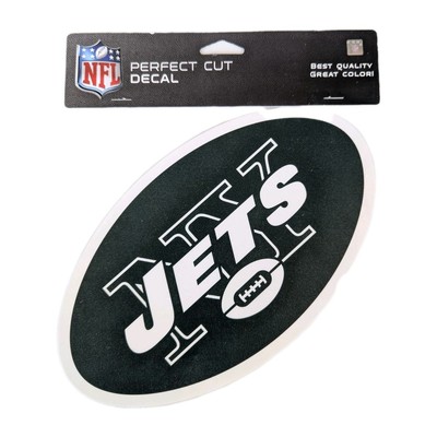 New York Jets Logo Perfect Die Cut Officially Licensed NFL Decal New | eBay
