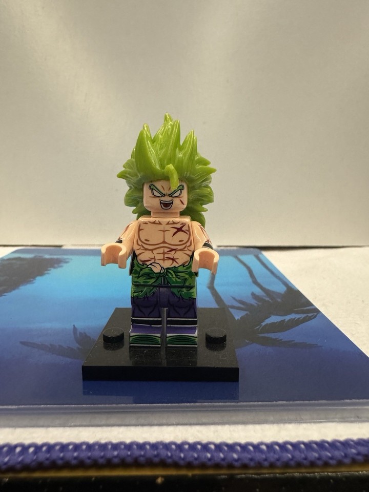Custom Lego Dragon Ball Z Minifigures Set Of -9 BROLY.GOKU.GOHAN . CELL ...