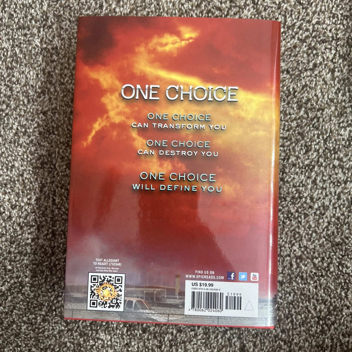 Allegiant Book Back Cover