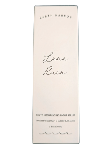 Earth Harbor LUNA RAIN Phyto-Resurfacing Night SERUM 1oz/30mL Full Size ...