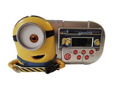 Despicable Me Minion Night Glow Alarm Clock | eBay