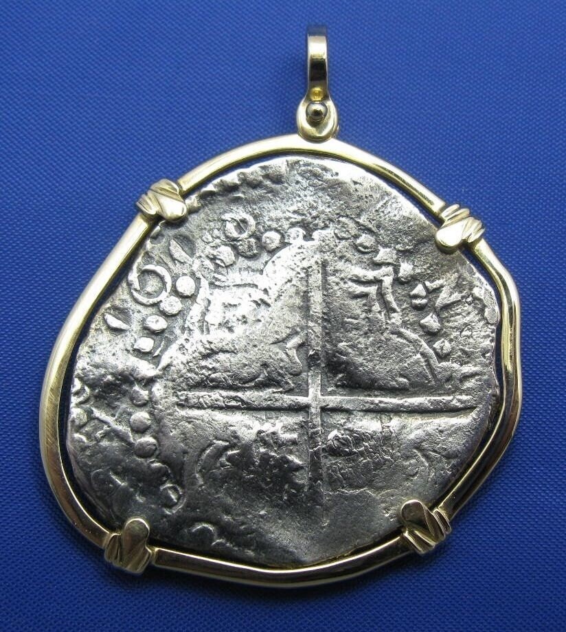 Large Piece of 8 Pirate Doubloon Atocha Shipwreck Treasure Replica Coin ...
