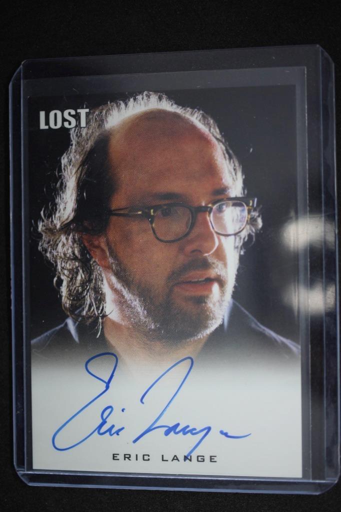 2010 Rittenhouse LOST Season 1-5 Autograph Eric Lange as Stuart ...