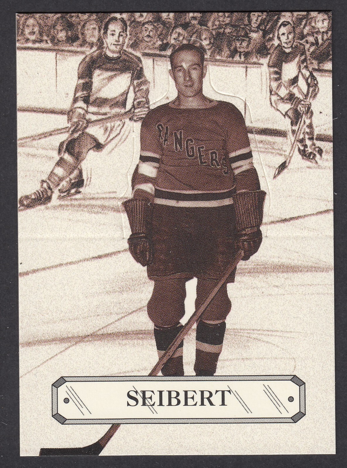 1994-95 Parkhurst - 1956-57 Missing Link Pop-Ups Earl Seibert #P-12 HOF ...