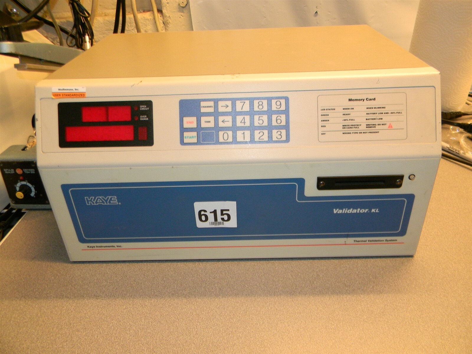 Kaye Validator KL X1360 Thermal Validation System | eBay