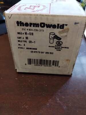 Thermoweld M-518 CR-1. 4/0 STR. 3/4 GRD. EXOTHERMIC WELD | eBay