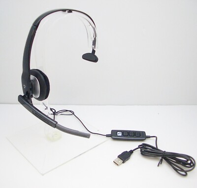 PLANTRONICS BLACKWIRE C210-M Mono Microsoft Version USB PC Headset ...