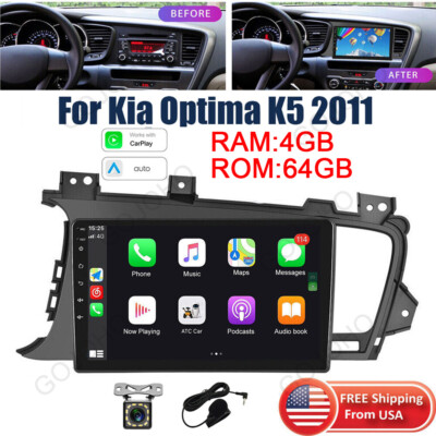 Apple Carplay For 2011-2013 Kia Optima K5 Android 13 Car Stereo Radio 4 ...