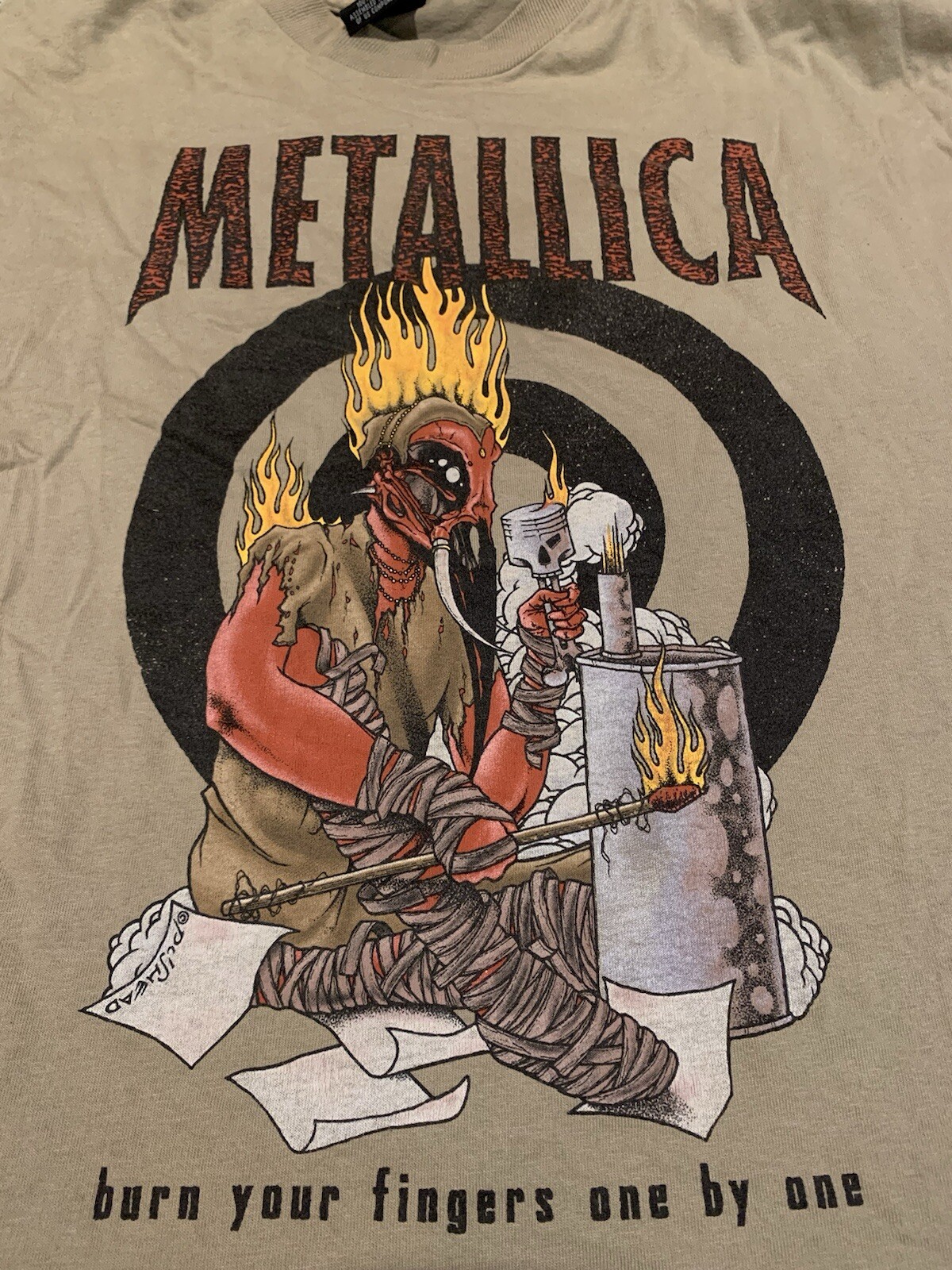 Vintage Metallica Where The Wild Things Are Shirt XL – Rare 1990â€™s ...