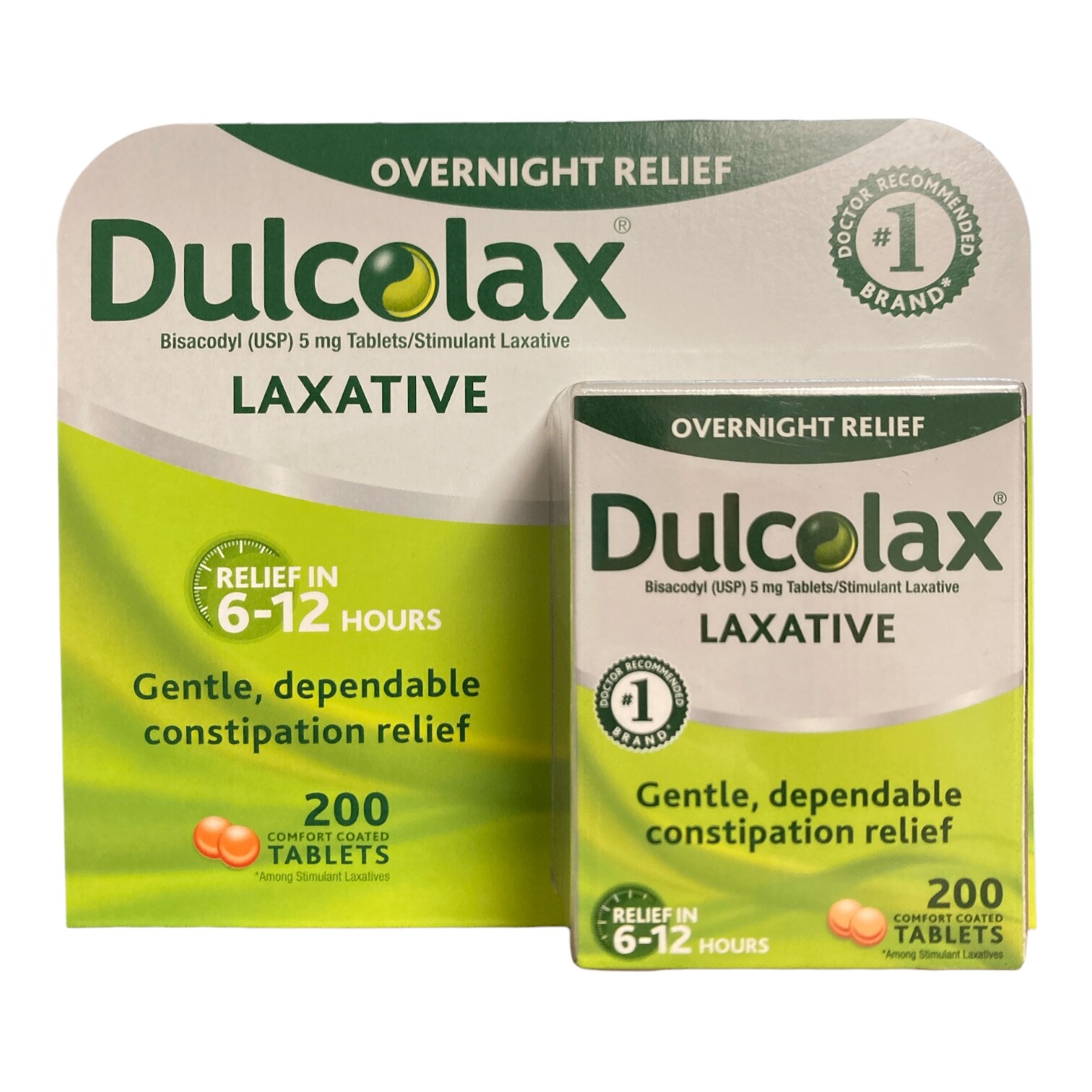 Dulcolax Comfort-Coated 6-12 Hours Overnight Relief Laxative Tablets ...
