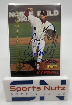 1994 Signature Rookies /8650 Top 10 Prospect Autograph #36 Jay Powell ...