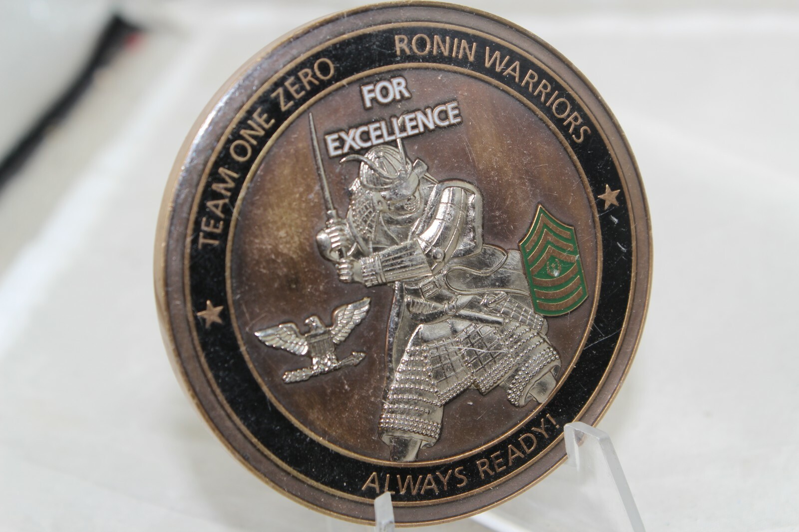 Army 10th Support Group Okinawa Japan Team 1 Zero Ronin Warriors ...