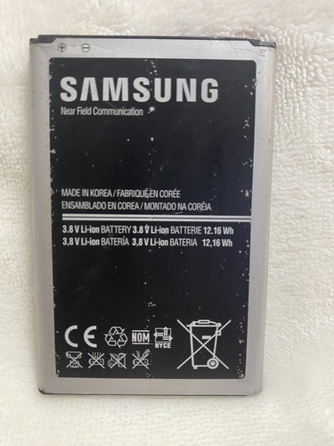 OEM Samsung Note 3 Cell Phone Battery B800BU, 3200mAh, 3.8V Li-ion, 12. ...