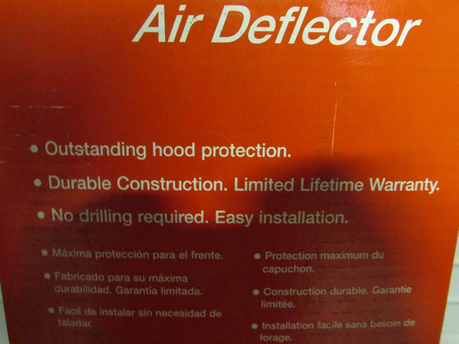 NOS! DEFLECTA-SHIELD® AERO SPORT BUG & STONE DEFLECTOR, SMOKE, 1995-86 ...