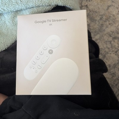 Google 32GB 4K TV Streamer with Voice Remote Porcelain, Model GA05662 ...