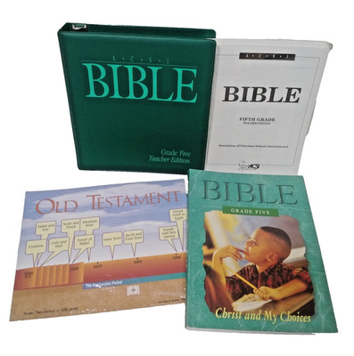 ACSI Purposeful Design Bible Gr 5 Teacher & Student Edition + Visuals ...