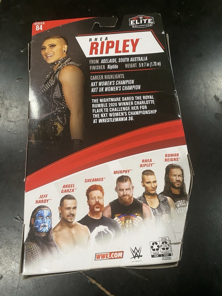 WWE Elite RHEA RIPLEY Action Figure Series 84 NXT Royal Rumble FREE ...