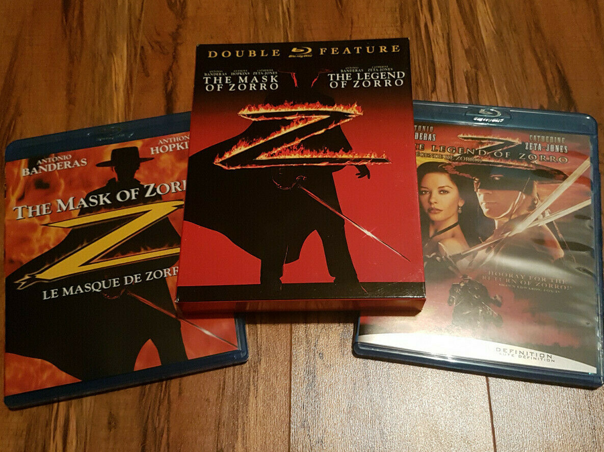 The Mask Of Zorro Blu Ray