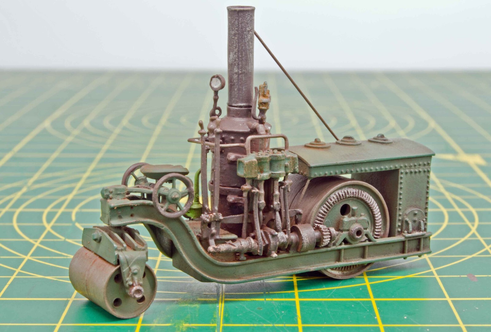 HO Scale 1920 Iroquois Steam Road Roller - painted and weathered (SSL ...