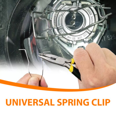 NEW Headlight Bulb Retaining Spring Clip for Headlamp Dip H1 H3 H4 H7 ...