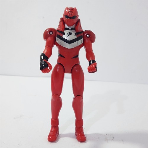Power Rangers Jungle Fury Red Tiger Strike Rider Ranger Figure 2007 6 ...