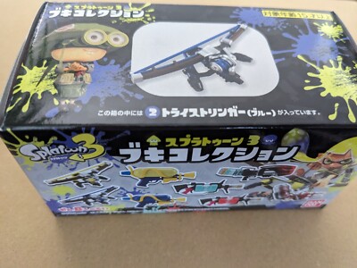 Tri Stringer Blue Ink Color Splatoon 3 Weapon Collection Mini Figure ...