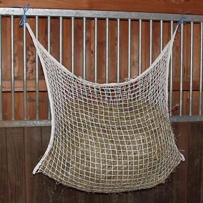 Full Day Slow Feed Horse Hay Net Large Woven Straw Bag Equestrian ...