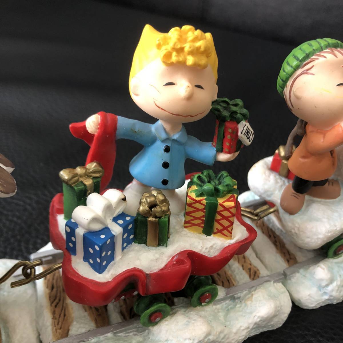 Danbury Mint Peanuts Snoopy Christmas Train Luxury 5PC Set | eBay