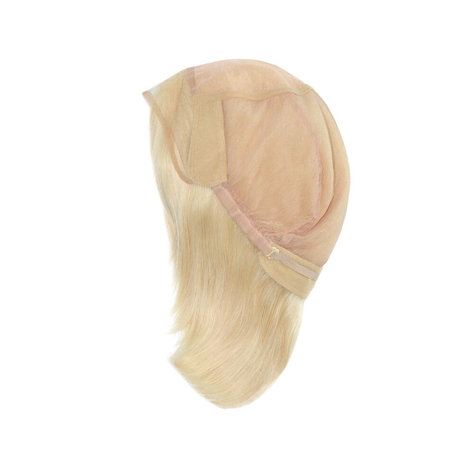 Women Wigs European Virgin Hair Mono French Lace Front Wigs Remy Human ...