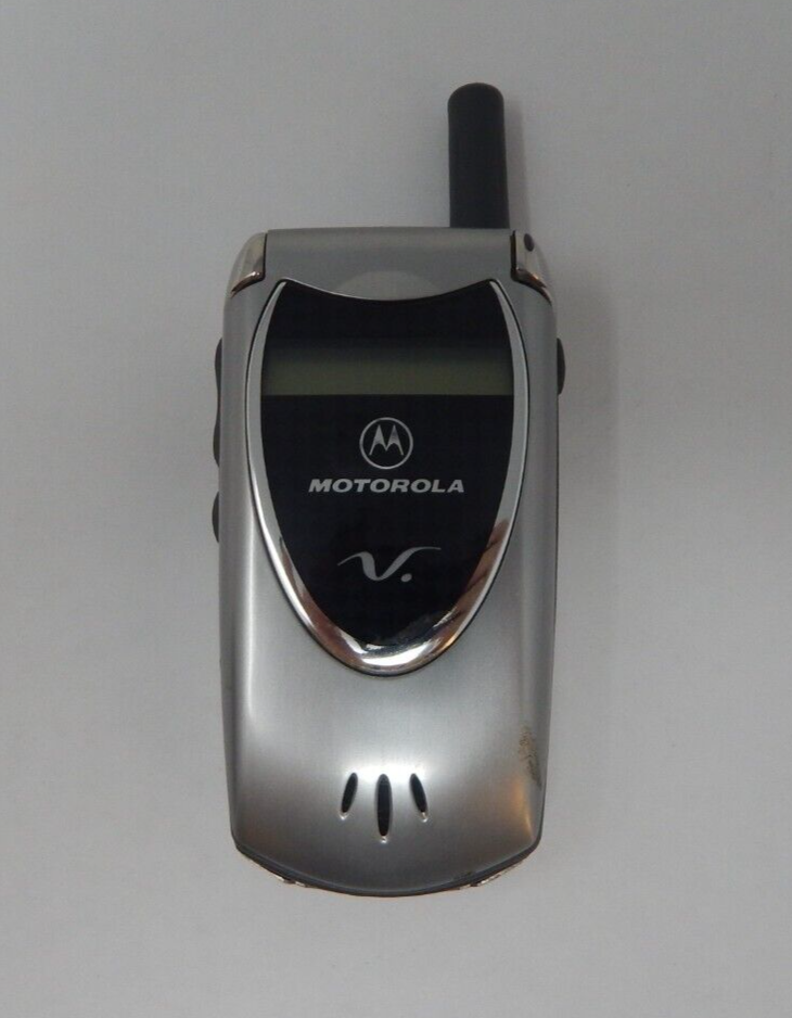 Vintage Motorola V60i Silver Rare with Case | eBay