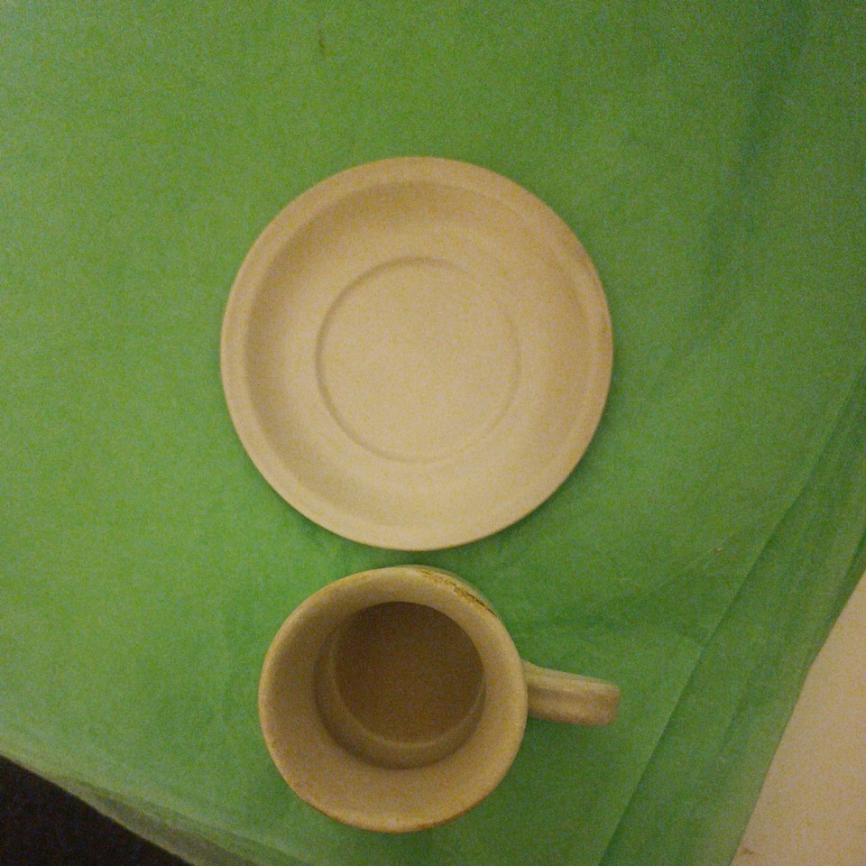 Larbert Studio Pottery Barbara Davidson Mug and Saucer. | eBay UK