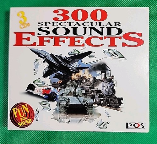 300 Spectacular Sound Effects On 3 CDs (2006, Madacy Entertainment ...