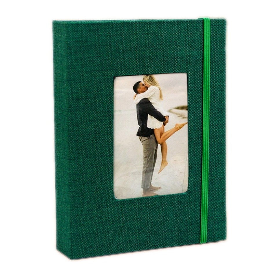 Small 2x3 Inch Photo Album With Linen Cover Can Hold Up To 208 Pictures ...