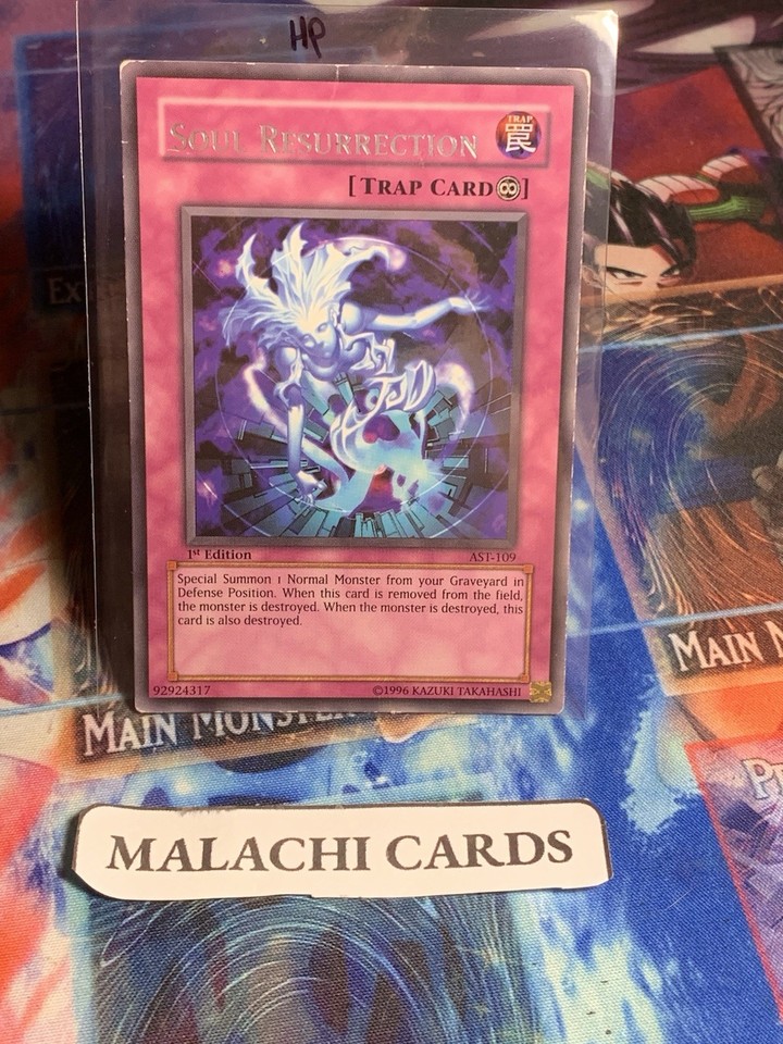 Yugioh x1 Soul Resurrection (Rare 1st Ed AST-109) (Heavy Play!) | eBay