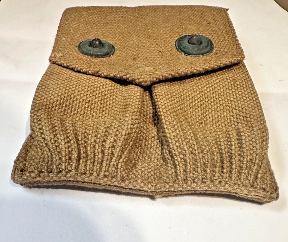 ANTIQUE UNUSED 1918 WWI ERA MILLS 45 CAL MAGAZINE AMMO POUCH | eBay