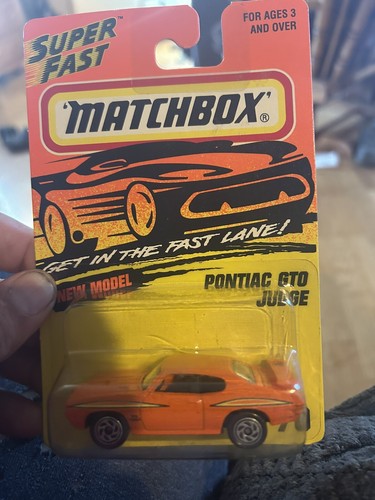 Matchbox Super Fast # 70 Pontiac GTO Judge New | eBay