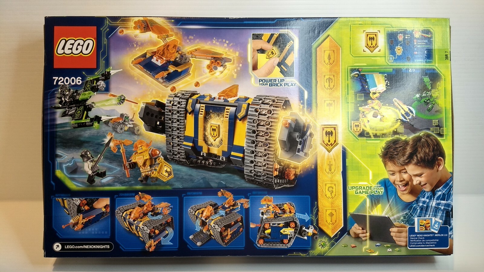 LEGO NEXO KNIGHTS: Axl's Rolling Arsenal (72006) for sale online | eBay